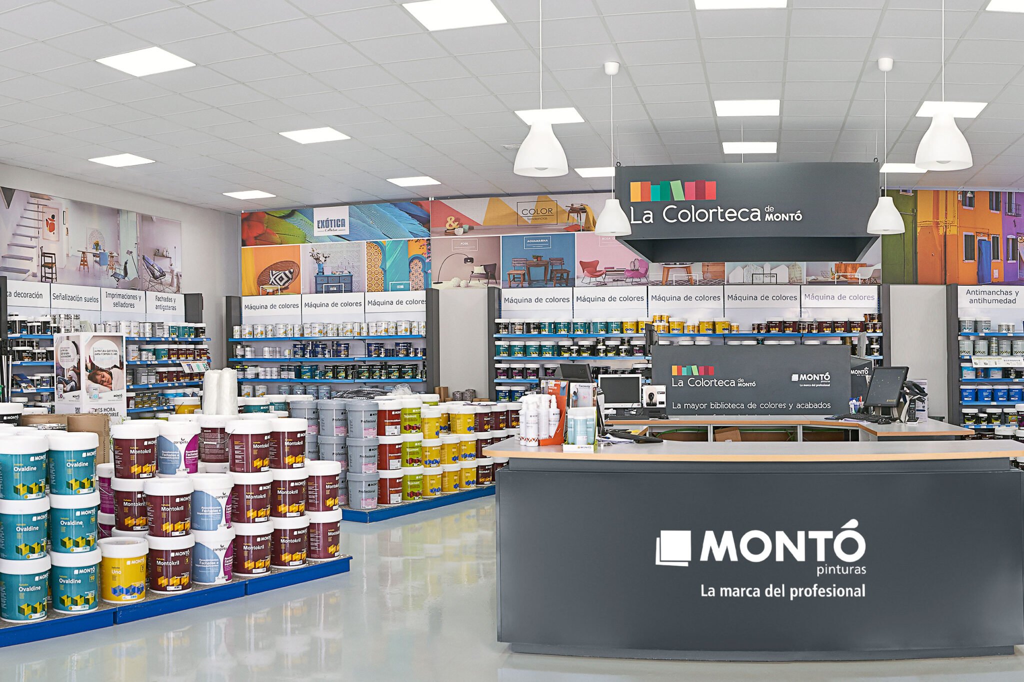 Tiendas Montó Pinturas - En Lloret . Com